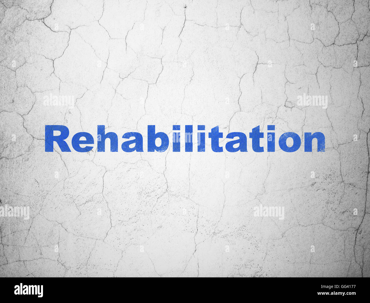Healthcare concept: Rehabilitation on wall background Stock Photo - Alamy