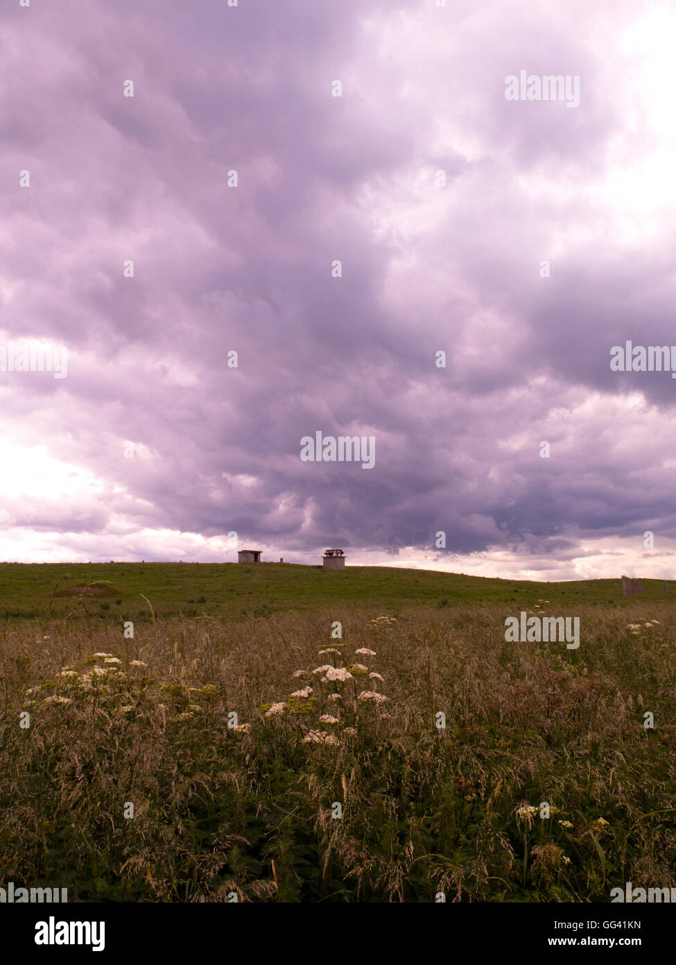RAF Radar Station buildings Stock Photo - Alamy