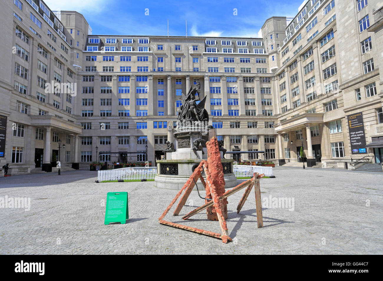 Undergod installation by Sahej Rahal in Exchange Flags, Liverpool ...