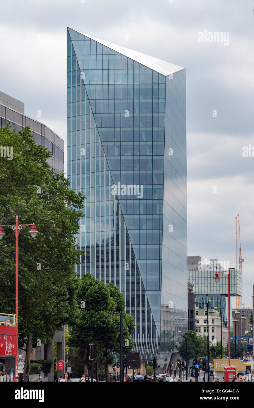 A modern recently constructed office building just off the south bank ...