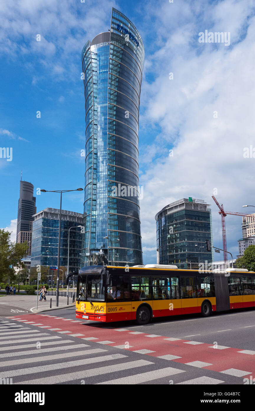 The Warsaw Spire office buildings in Warsaw, Poland Stock Photo - Alamy