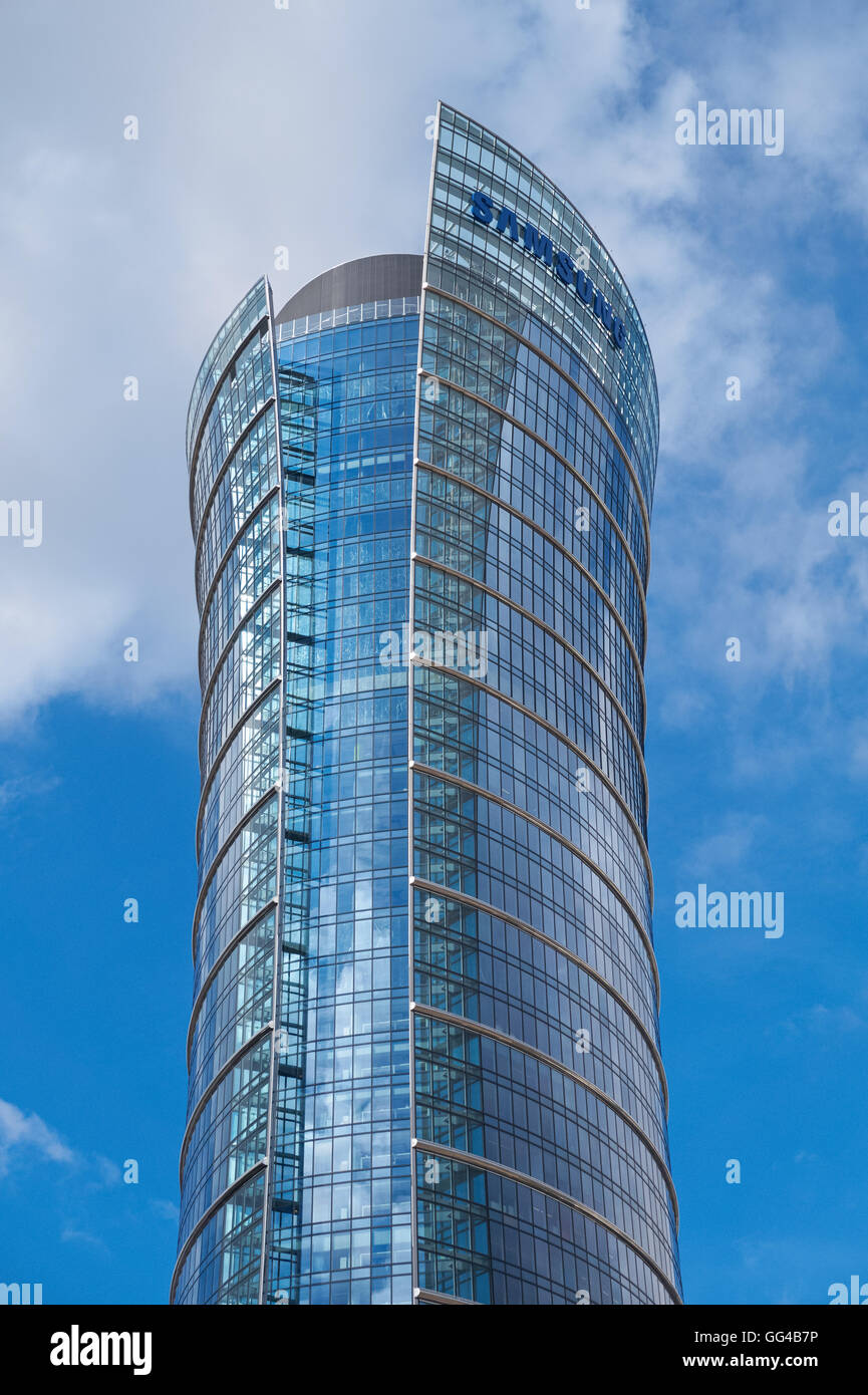 The Warsaw Spire office buildings in Warsaw, Poland Stock Photo - Alamy