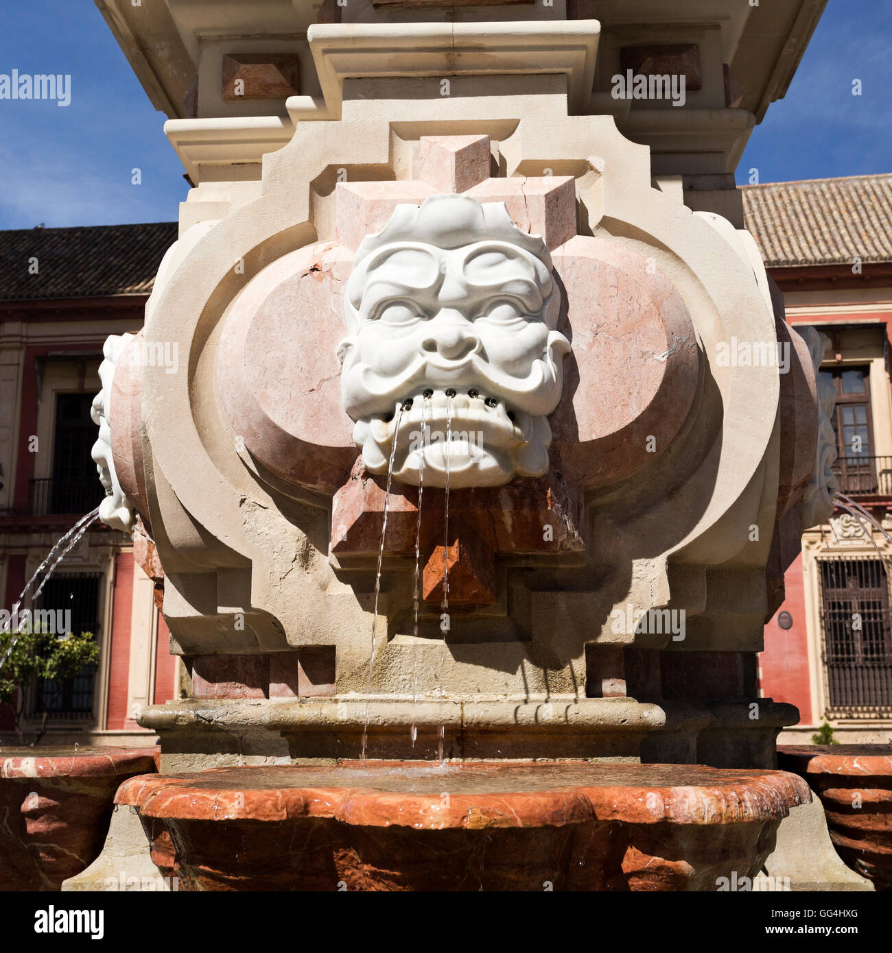 Fountain Water Spout Face High Resolution Stock Photography and Images ...