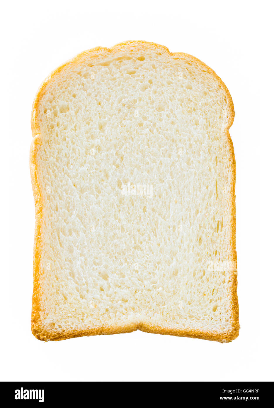 slice of bread isolated white background Stock Photo - Alamy
