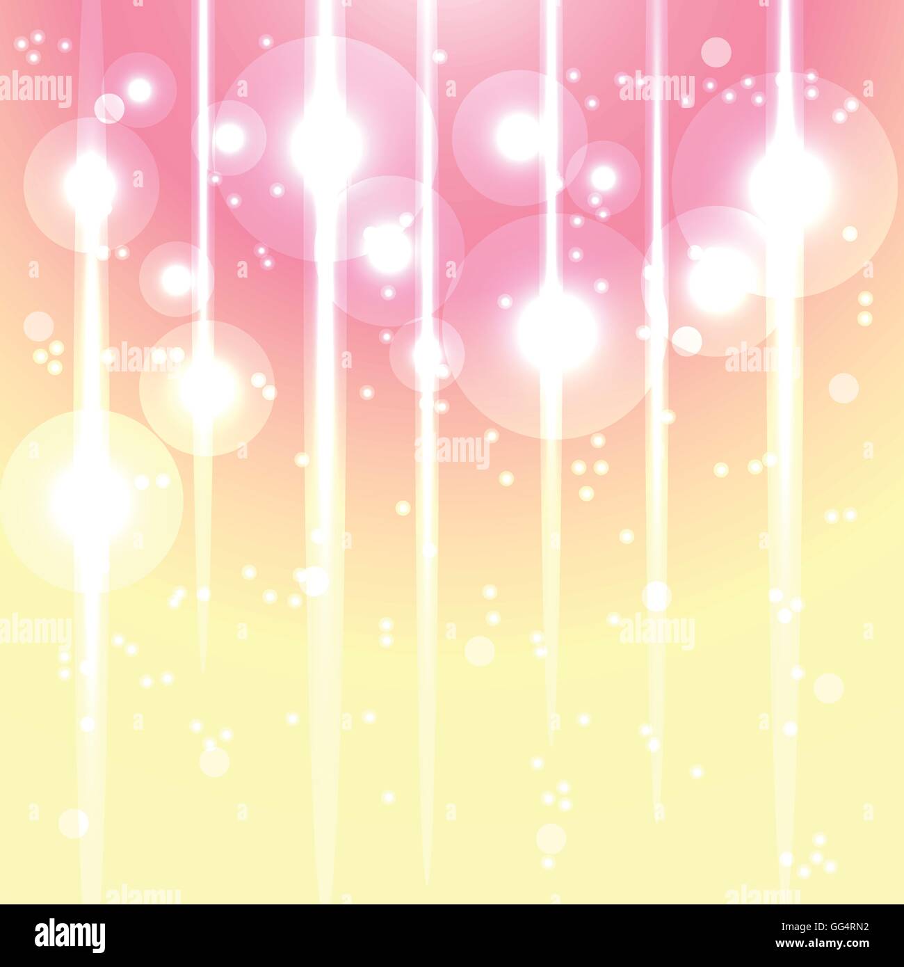 Magic lights glow abstract background, stock vector Stock Vector Image ...
