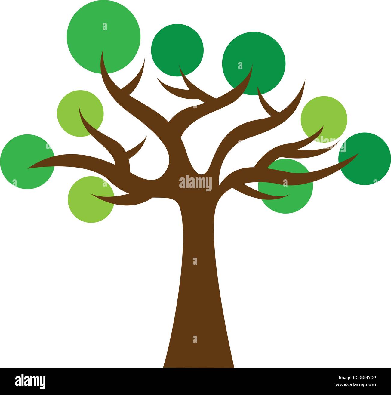 tree ecology symbol icon Stock Vector Image & Art - Alamy