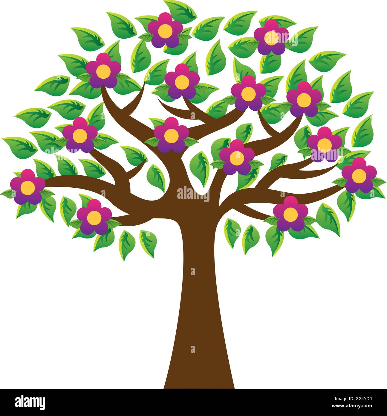 tree ecology symbol icon Stock Vector Image & Art - Alamy