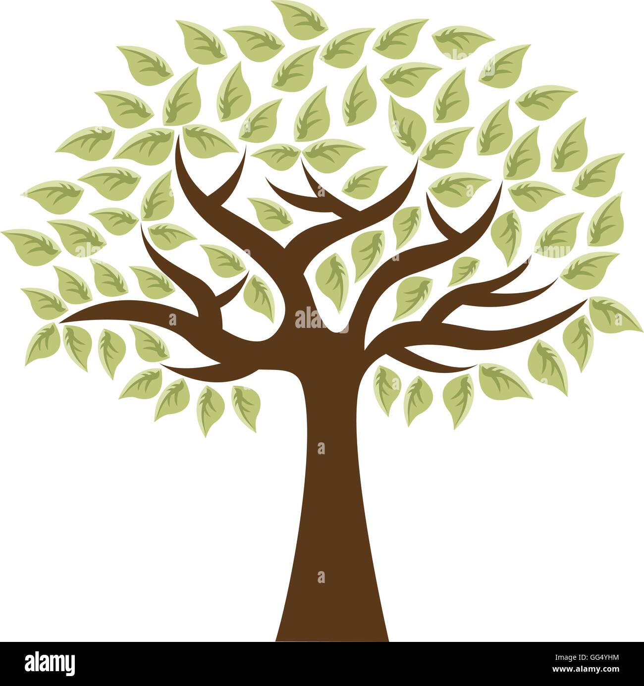 tree ecology symbol icon Stock Vector Image & Art - Alamy