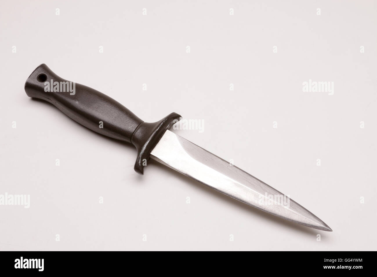 Gerber style combat knife Stock Photo - Alamy