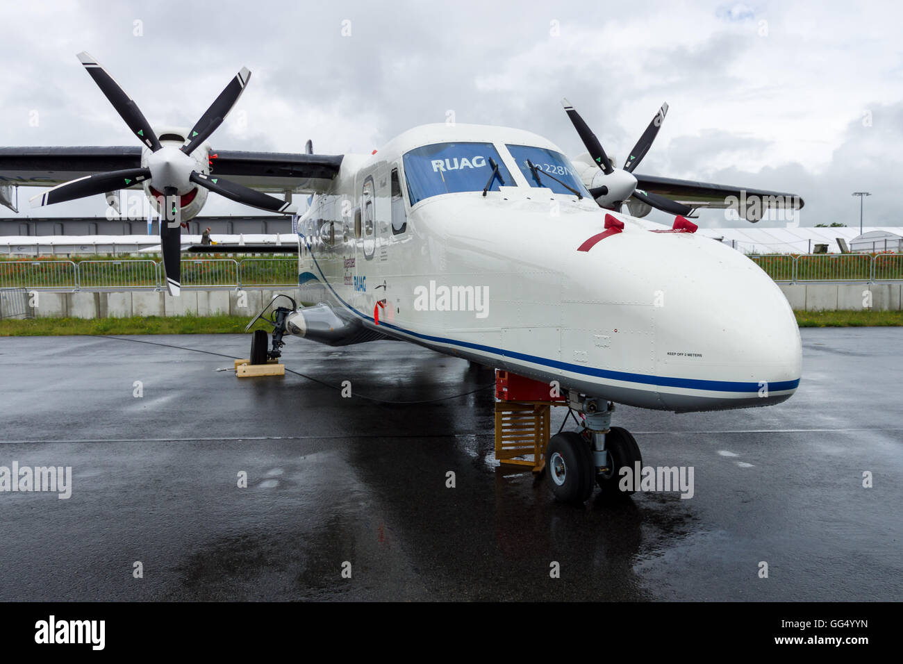 A twin-turboprop STOL utility aircraft, Dornier 228 New Generation ...