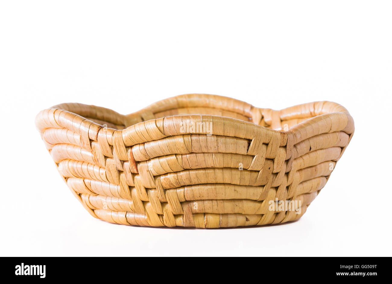 Fruit tray empty isolated white background Stock Photo - Alamy