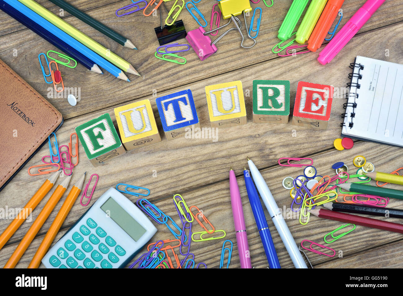 Future word and office tools Stock Photo - Alamy