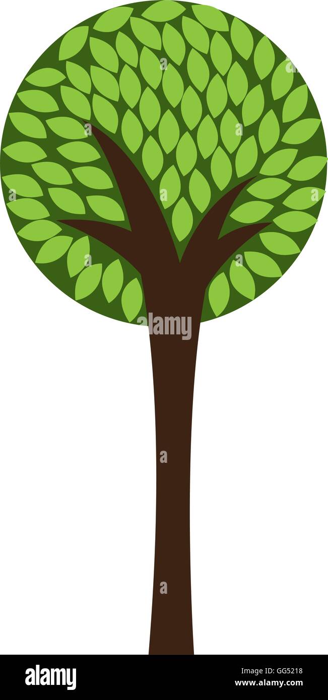 tree ecology symbol icon Stock Vector Image & Art - Alamy