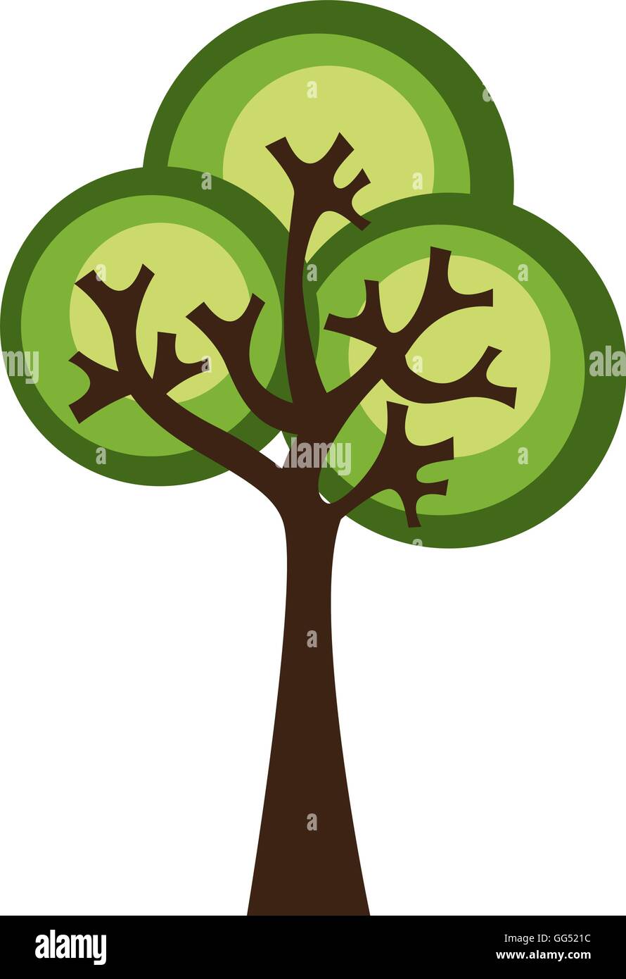 tree ecology symbol icon Stock Vector Image & Art - Alamy
