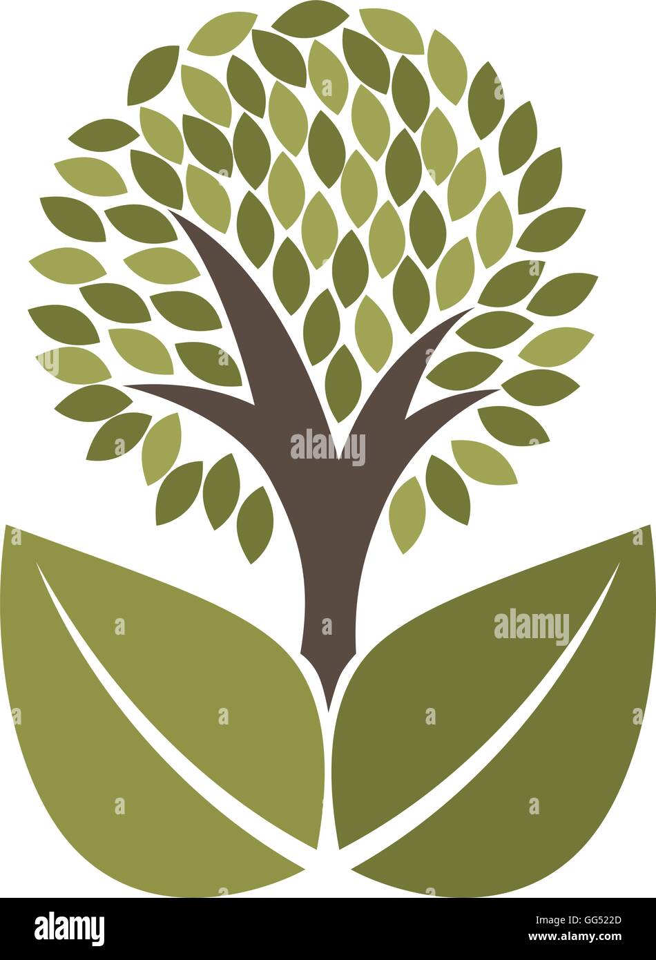 tree ecology symbol icon Stock Vector Image & Art - Alamy