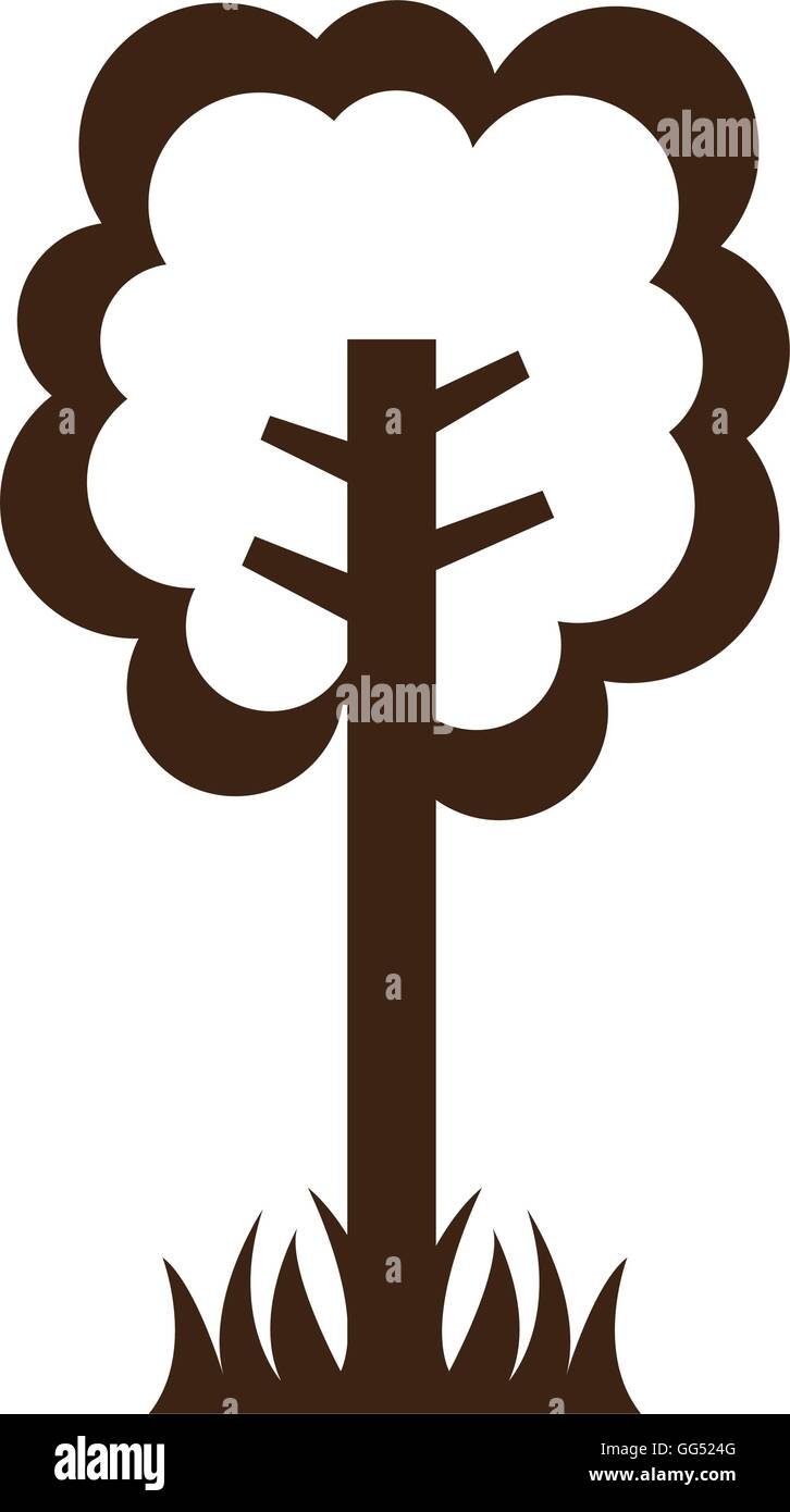 tree ecology symbol icon Stock Vector Image & Art - Alamy
