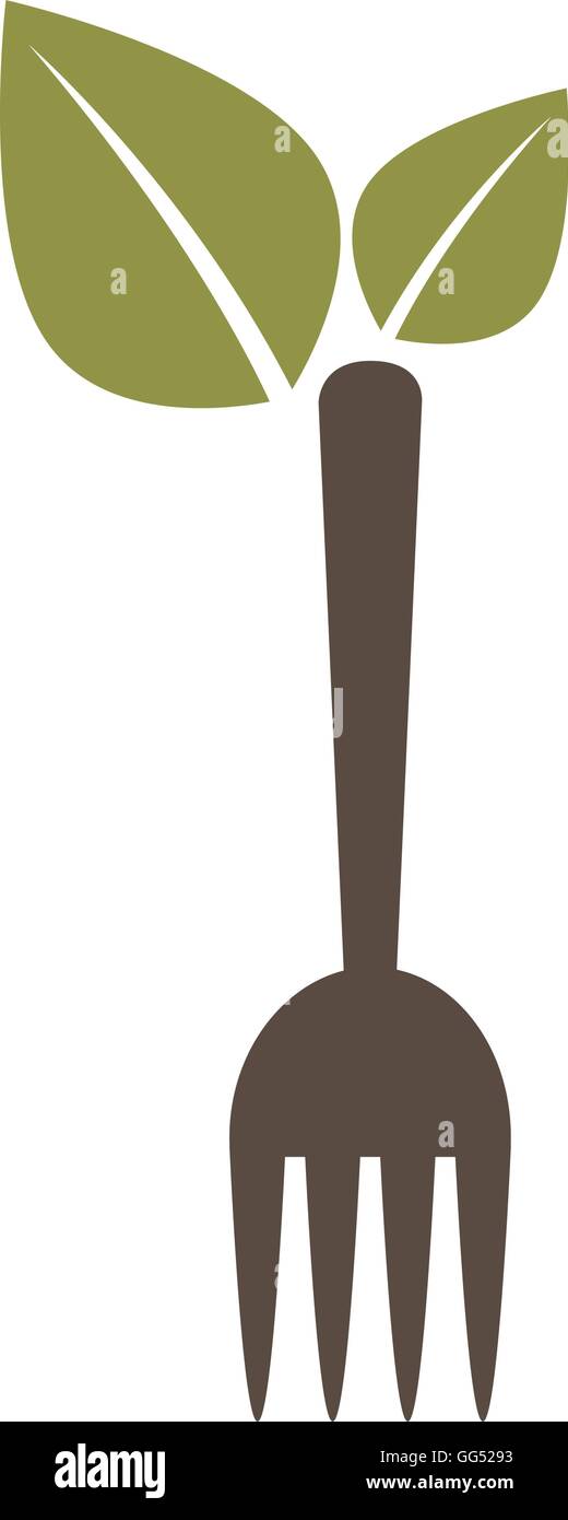 leafs healthy food menu icon Stock Vector Image & Art - Alamy