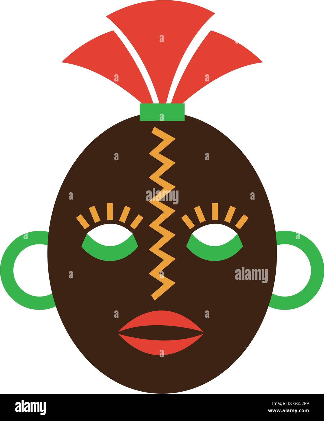 mask african culture icon Stock Vector Image & Art - Alamy