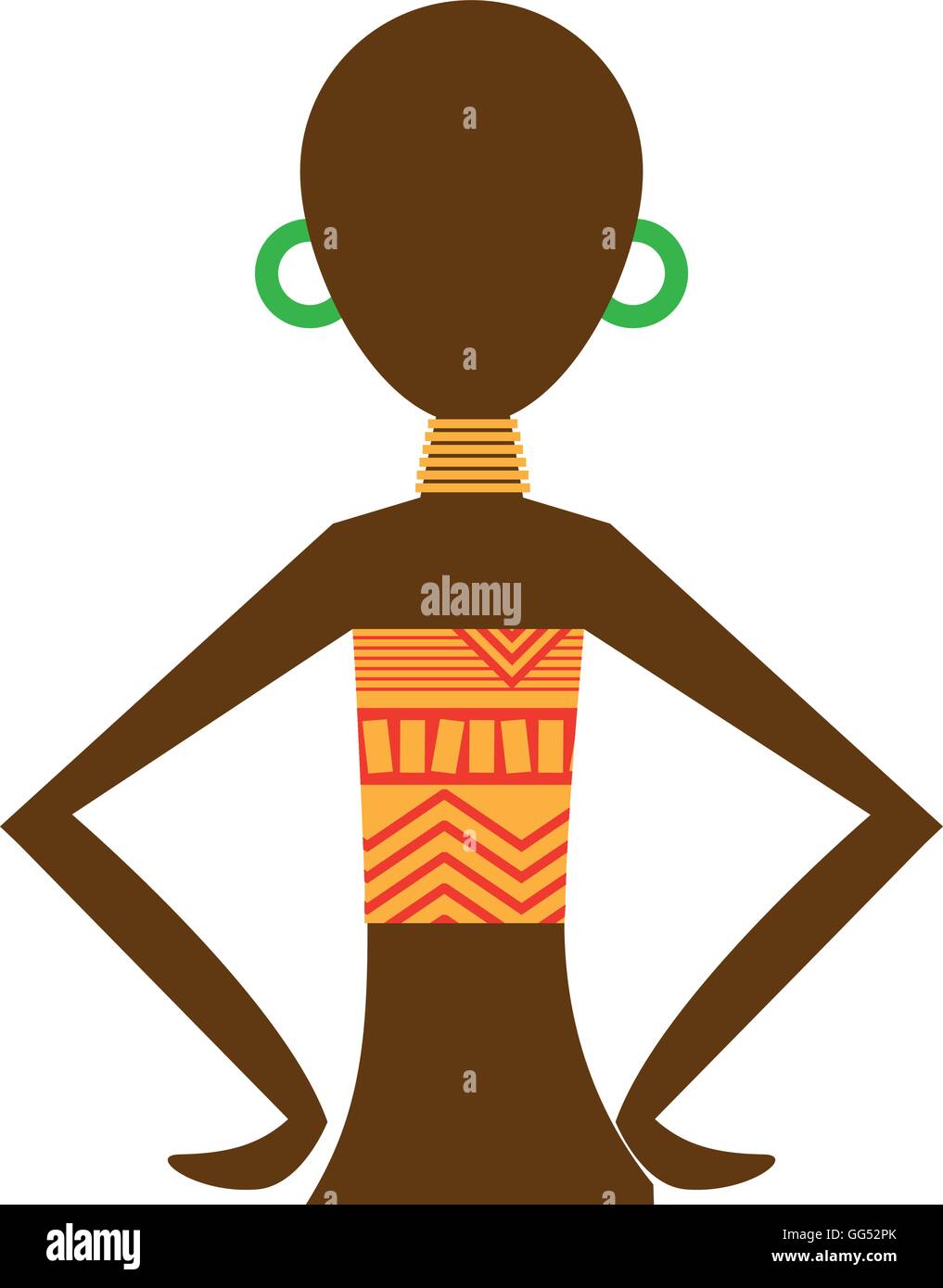 african woman figure icon Stock Vector Image & Art - Alamy