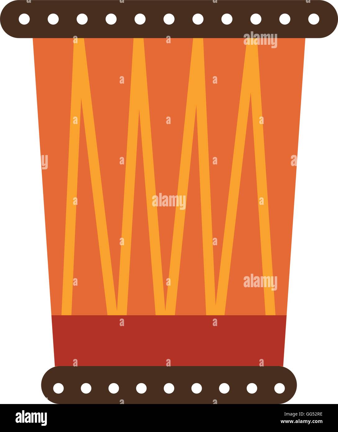 Traditional african drums Stock Vector Images - Alamy