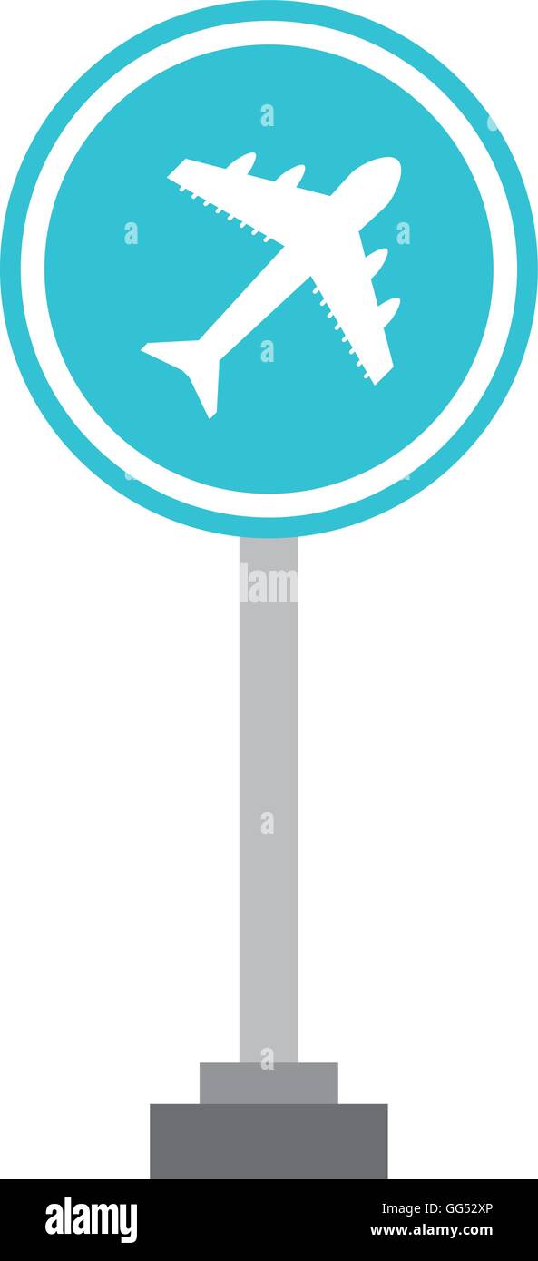 airport sign traffic icon Stock Vector Image & Art - Alamy