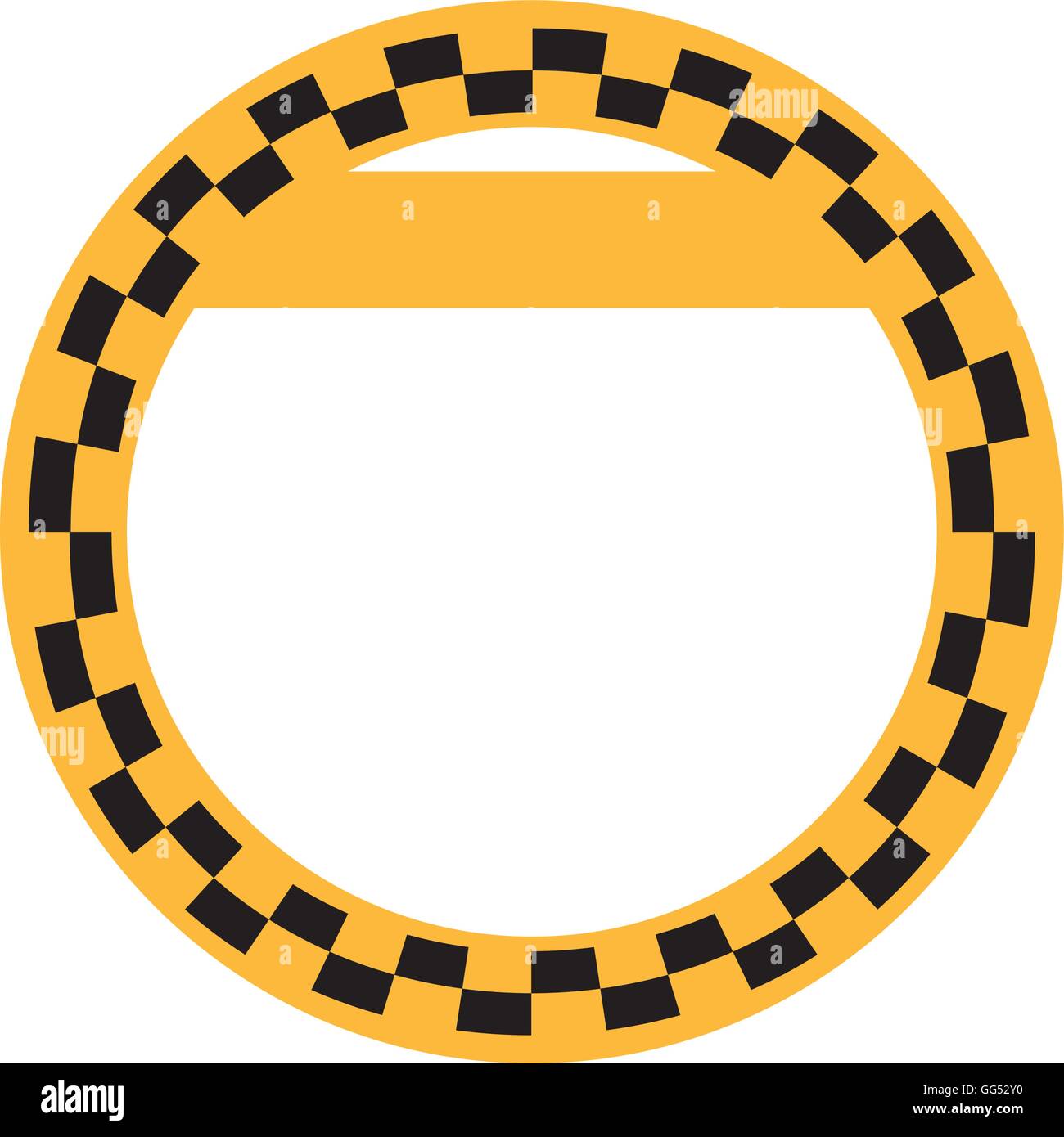 taxi frame ribbon emblem icon Stock Vector Image & Art - Alamy