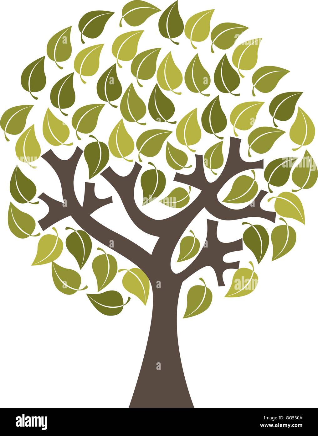 tree ecology symbol icon Stock Vector Image & Art - Alamy