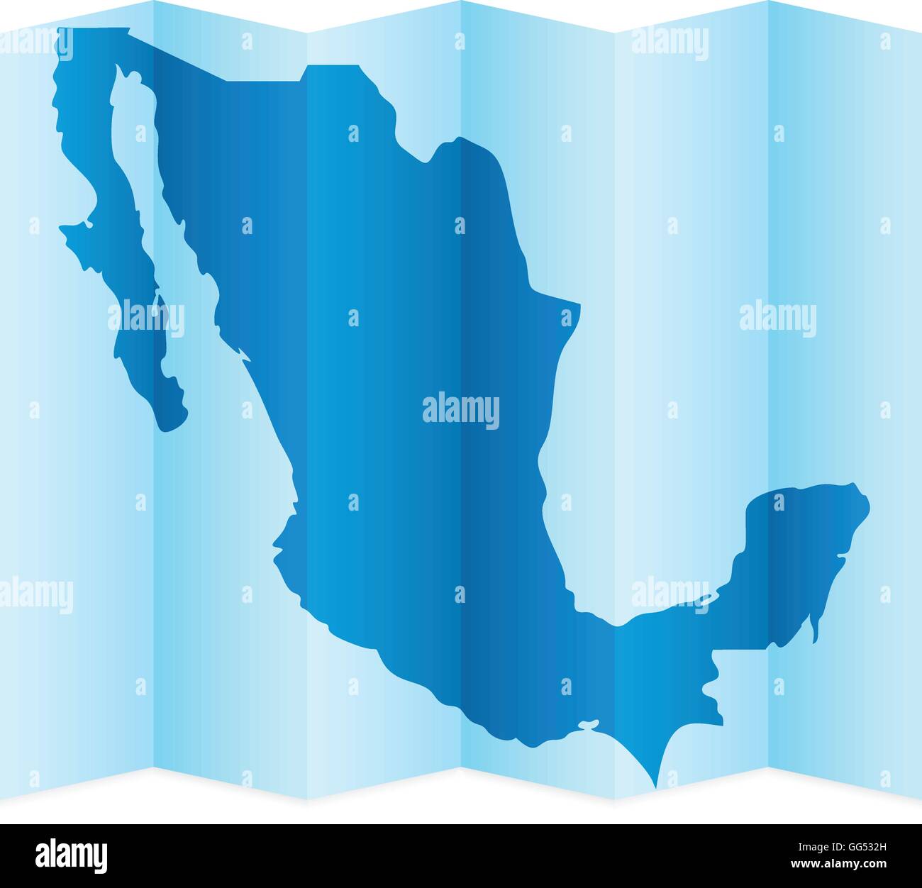 Mexico map Stock Vector Images - Alamy