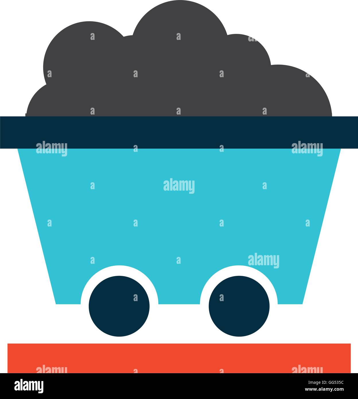 cart mining transport icon Stock Vector Image & Art - Alamy