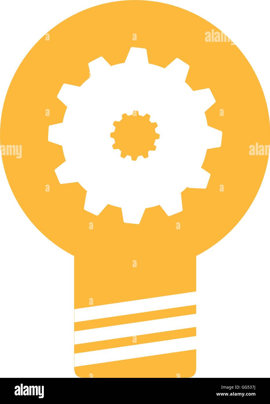 bulb light business isolated icon Stock Vector Image & Art - Alamy