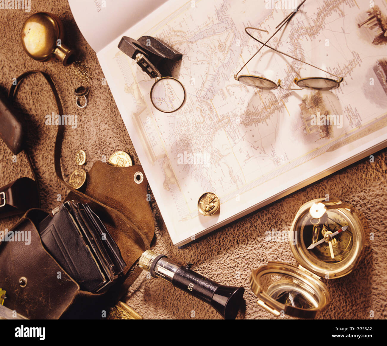 Images inside map hi-res stock photography and images - Alamy