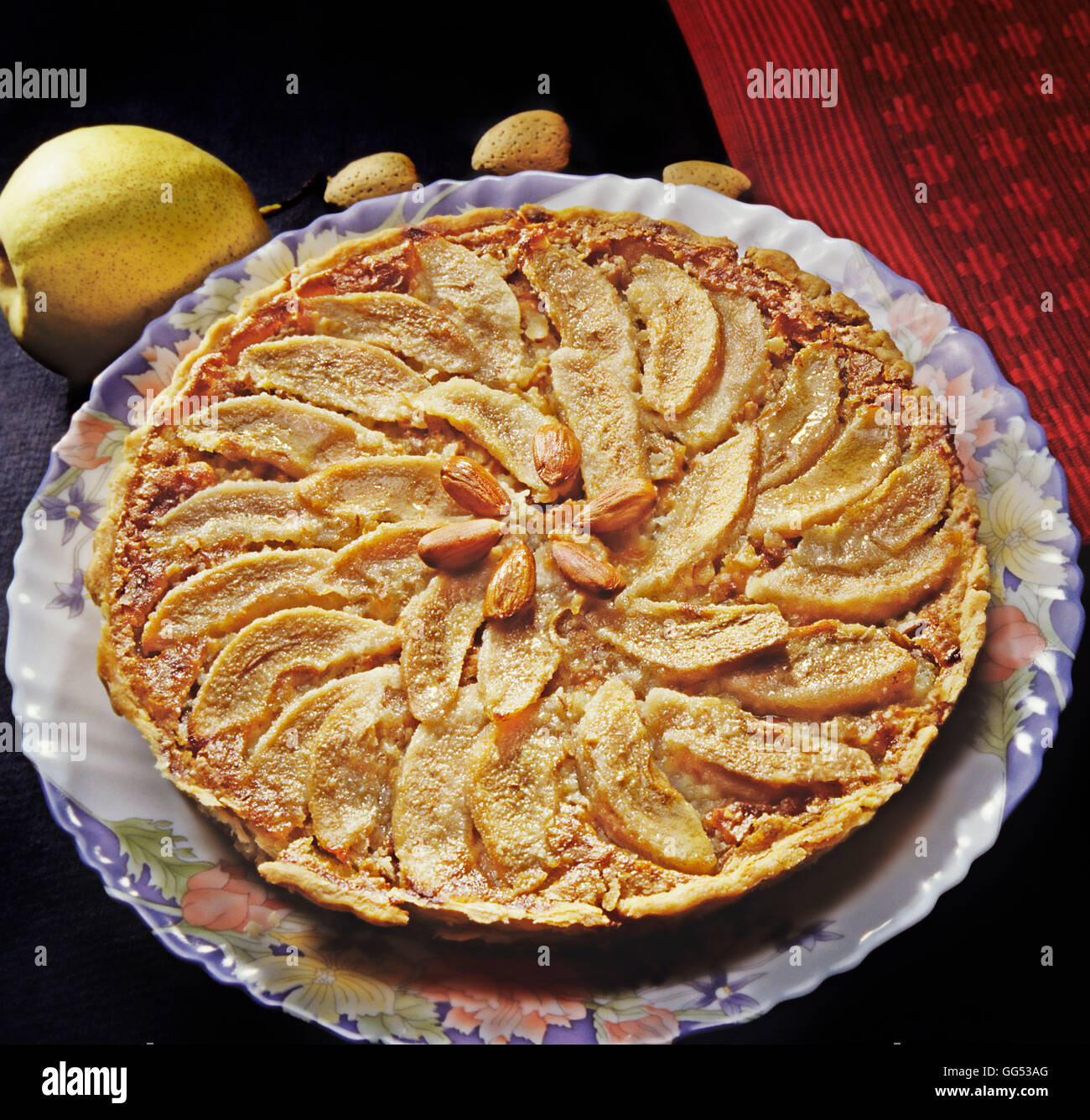 A baked pie Stock Photo - Alamy