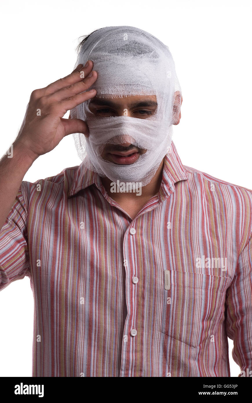 Bandaged man hi-res stock photography and images - Alamy