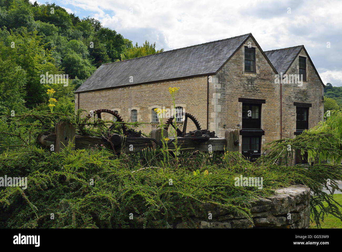 Belvedere Mill, Chalford, Stroud, Gloucestershire Beside River Frome ...