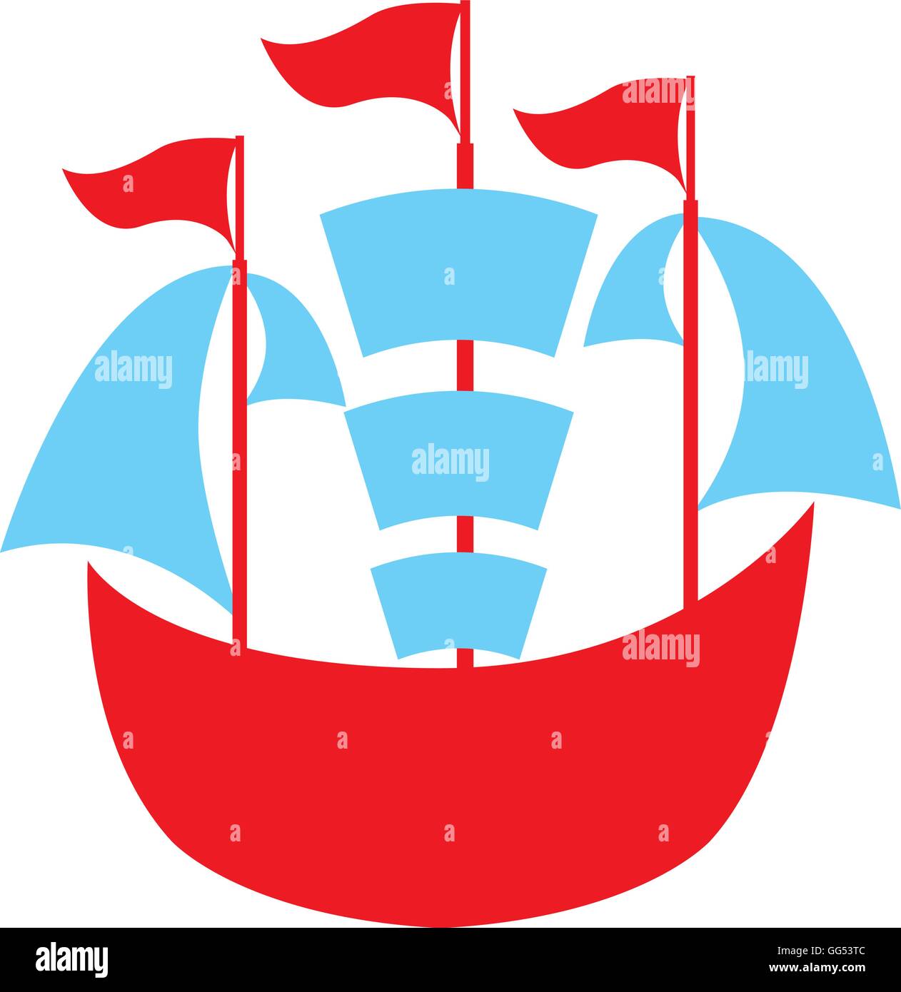 ship boat toy kids Stock Vector Image & Art - Alamy