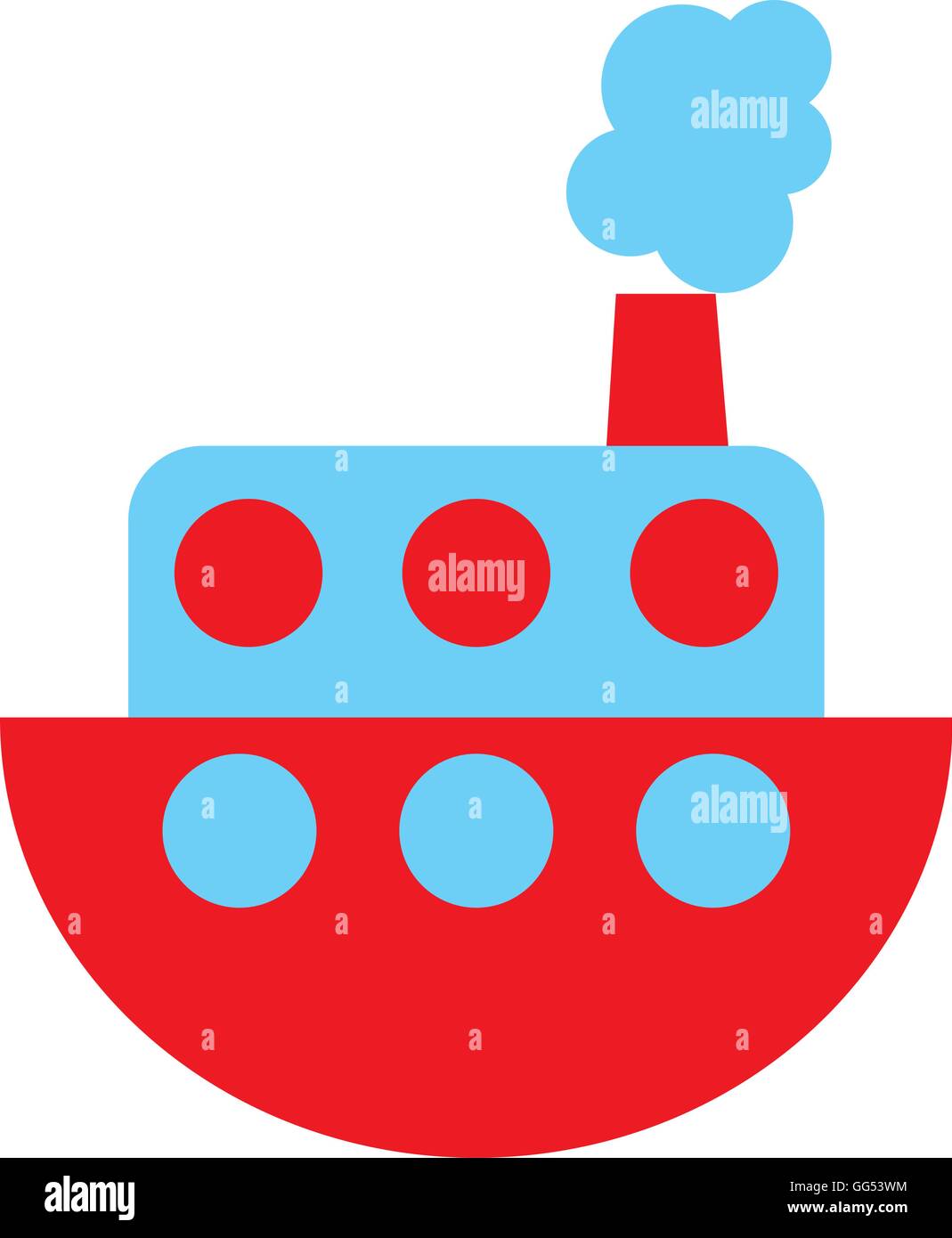 ship boat toy kids Stock Vector Image & Art - Alamy