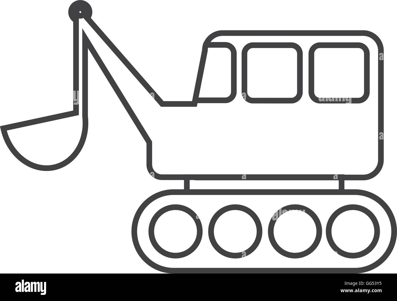 construction car toy kids icon Stock Vector Image & Art - Alamy