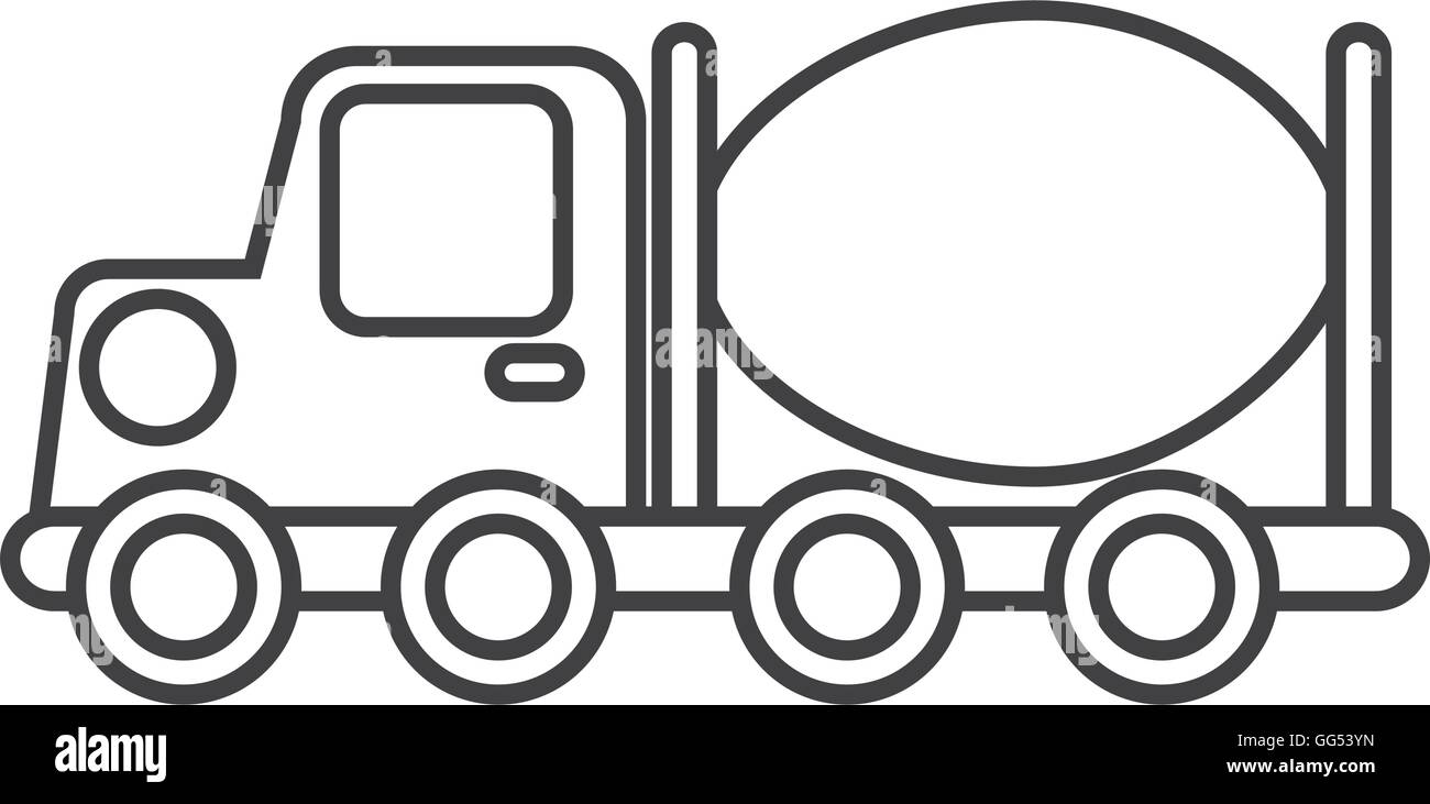 construction car toy kids icon Stock Vector Image & Art - Alamy