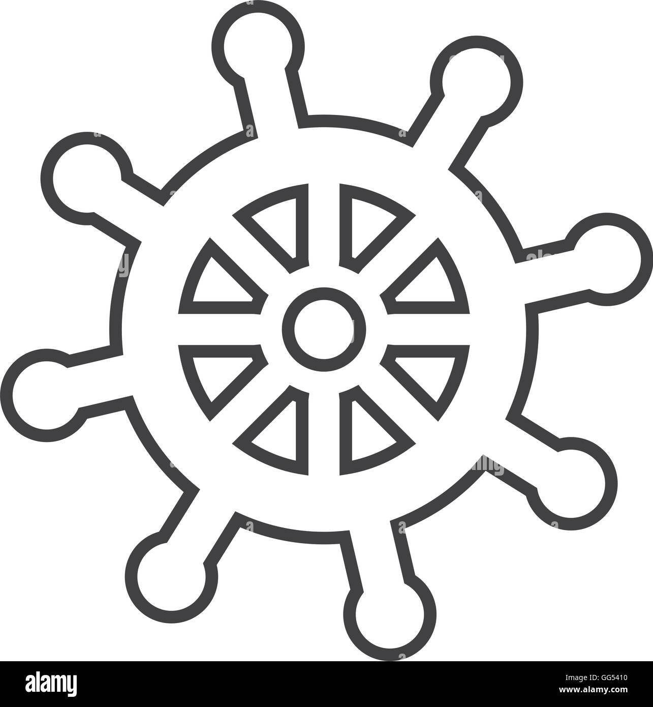 Timon ship marine icon Cut Out Stock Images & Pictures - Alamy