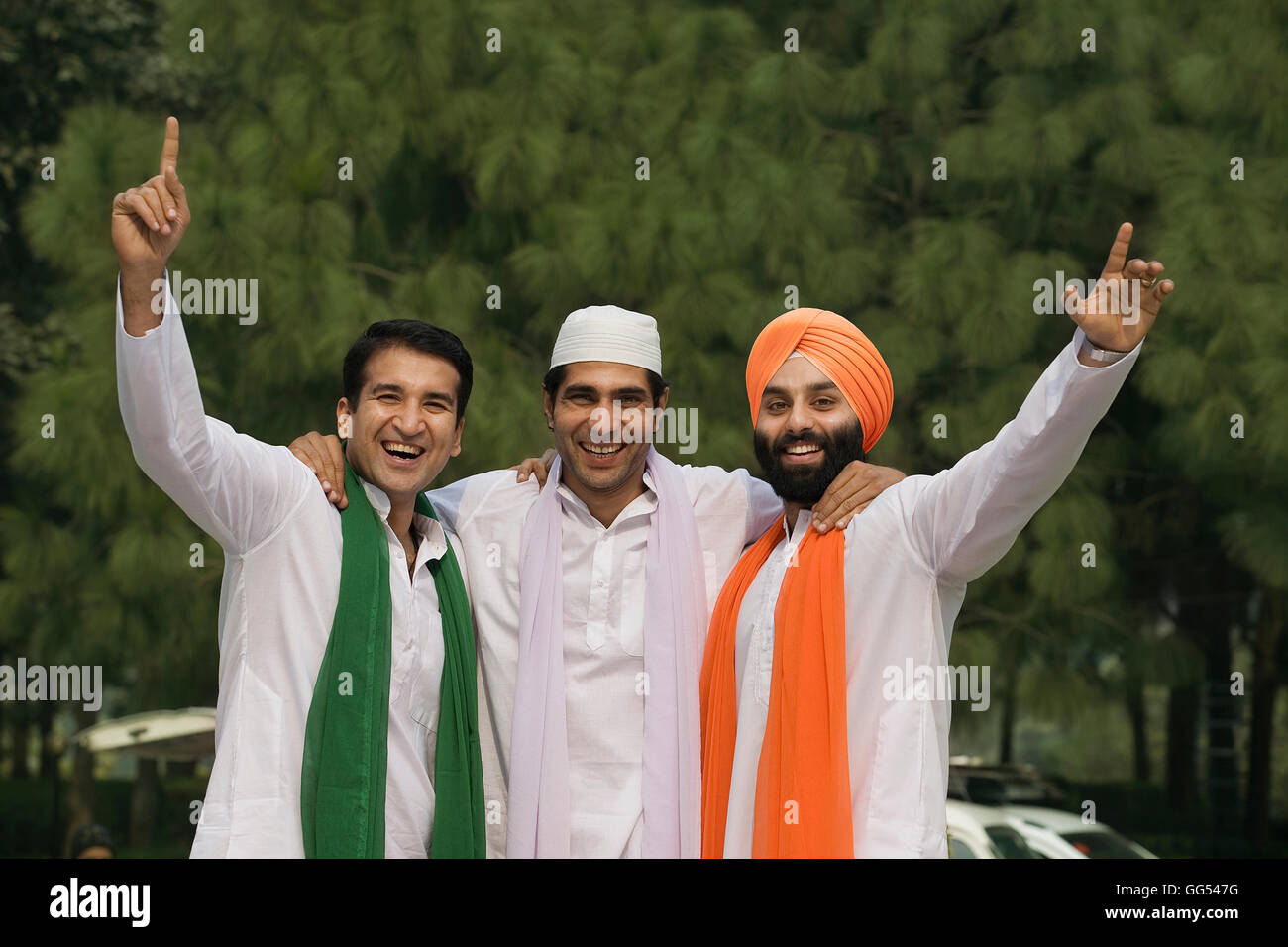 Men arm in arm Stock Photo - Alamy