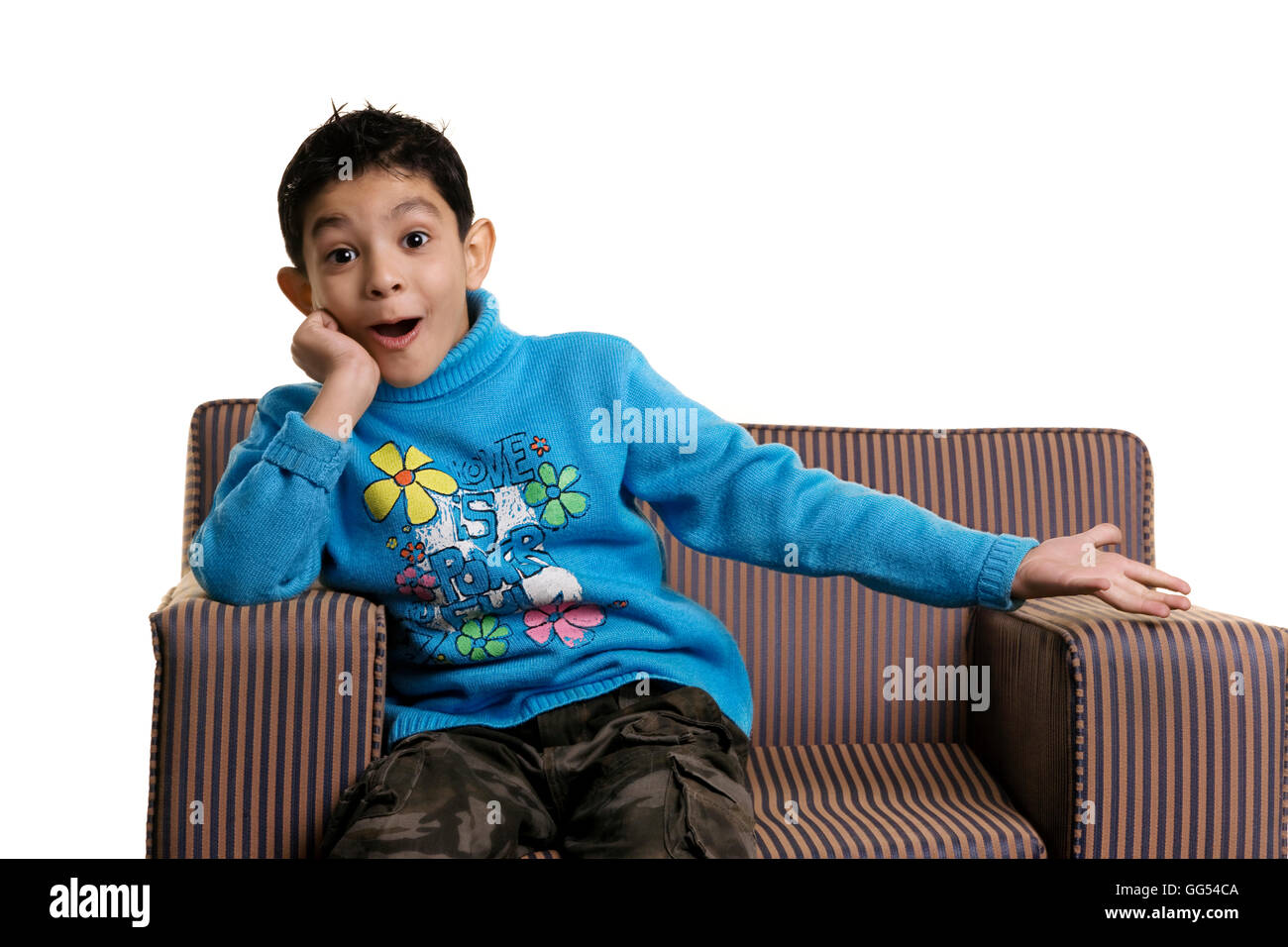 Boy amazed hi-res stock photography and images - Alamy