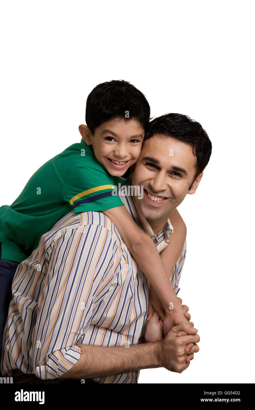 Father and son Stock Photo - Alamy