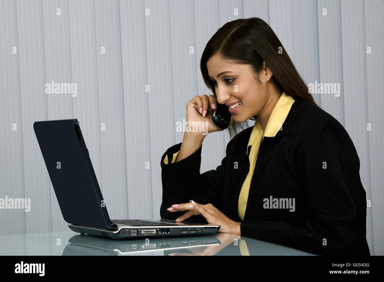 Woman Executive at work Stock Photo - Alamy