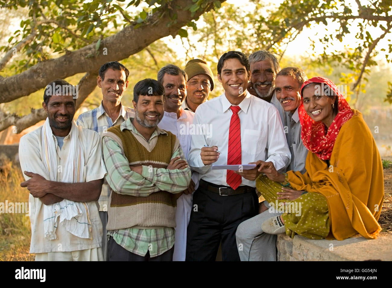 A man with the rural people Stock Photo - Alamy