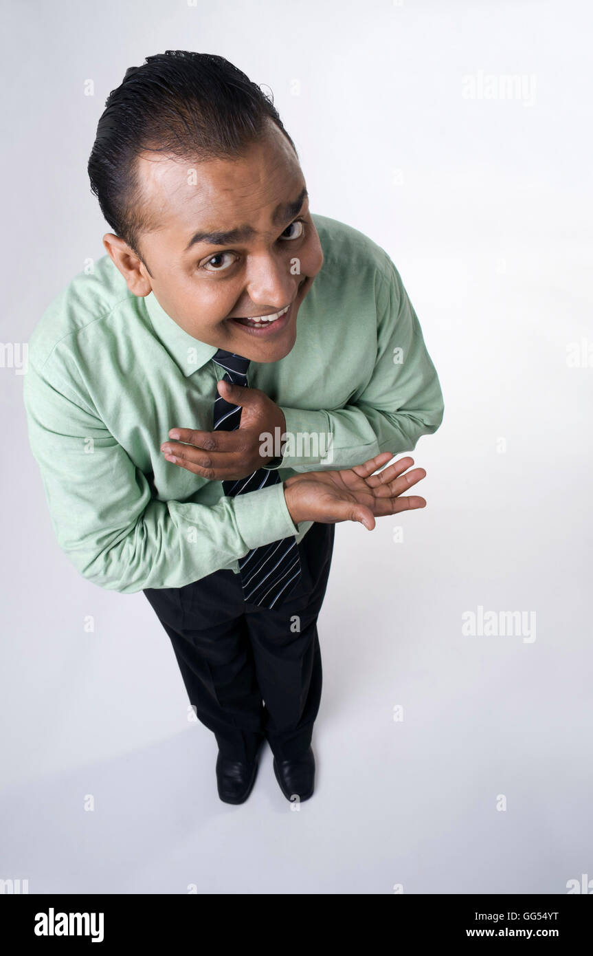 Polite bowing hi-res stock photography and images - Alamy