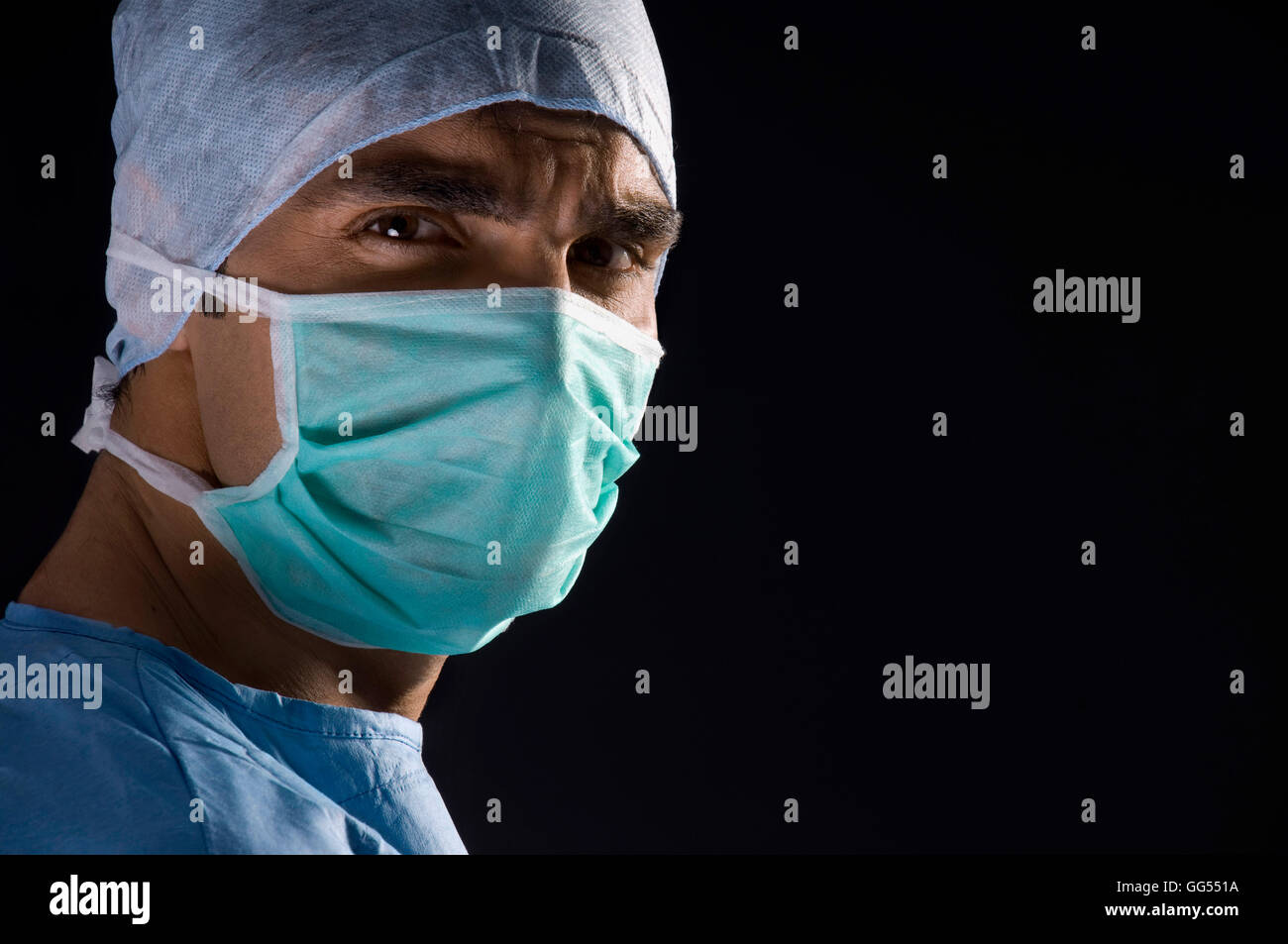 Portrait of surgeon Stock Photo - Alamy