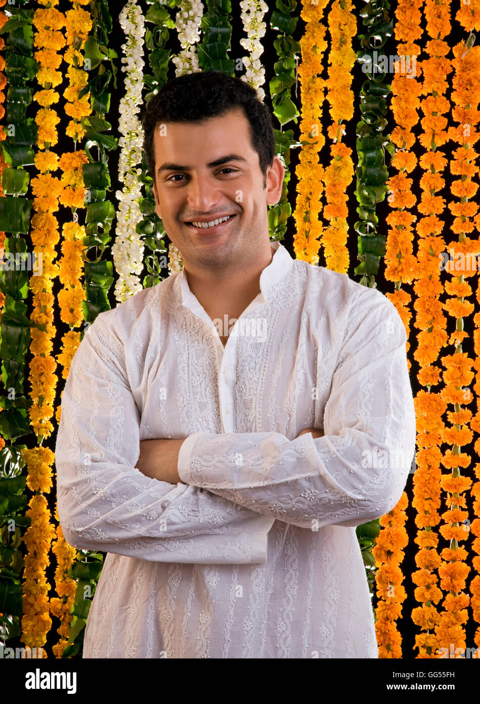 Portrait of an Indian man Stock Photo - Alamy