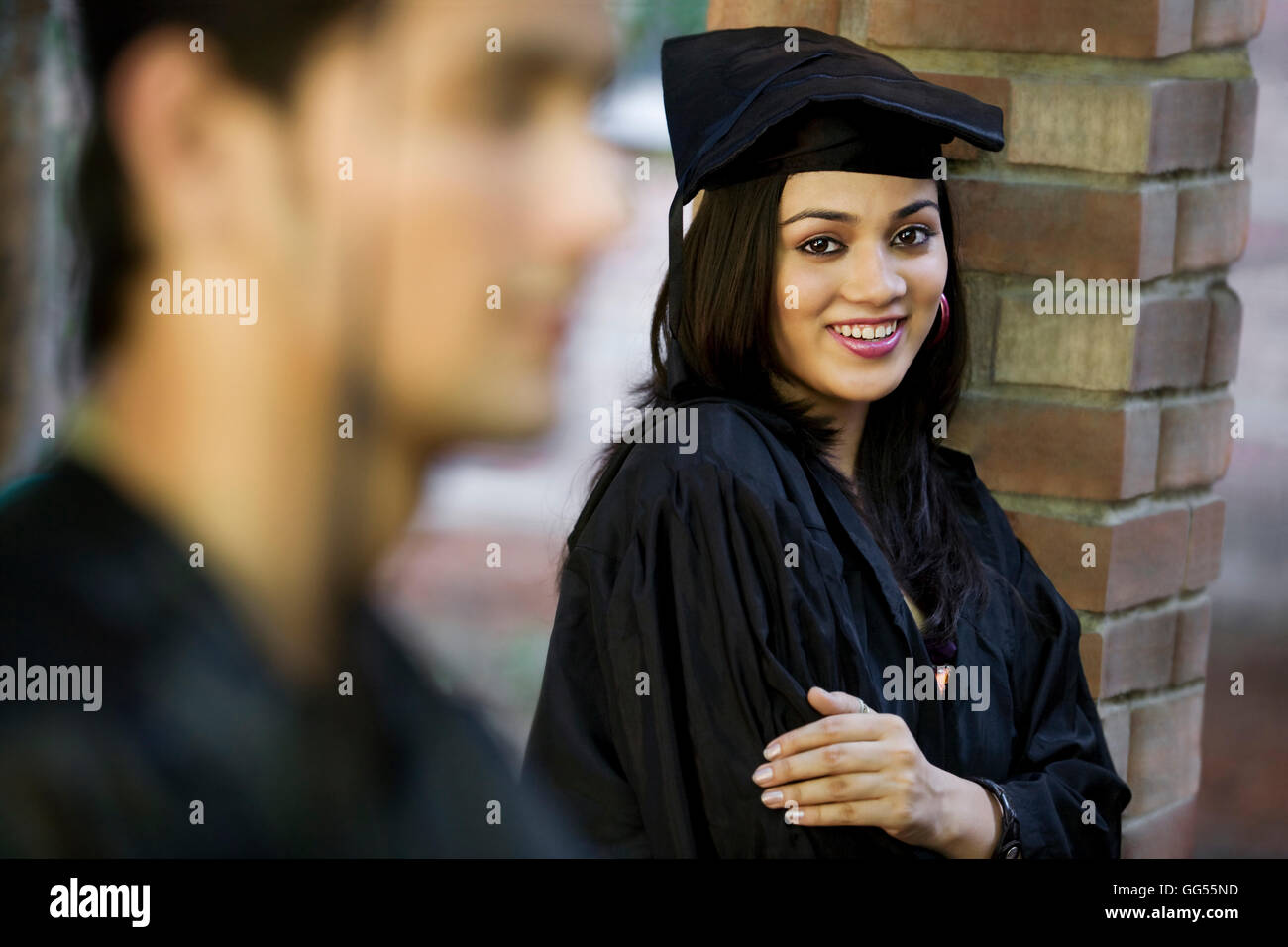 College student at graduation ceremony Stock Photo - Alamy