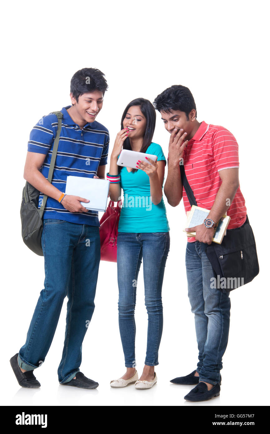 Indian college friends fun hi-res stock photography and images - Alamy