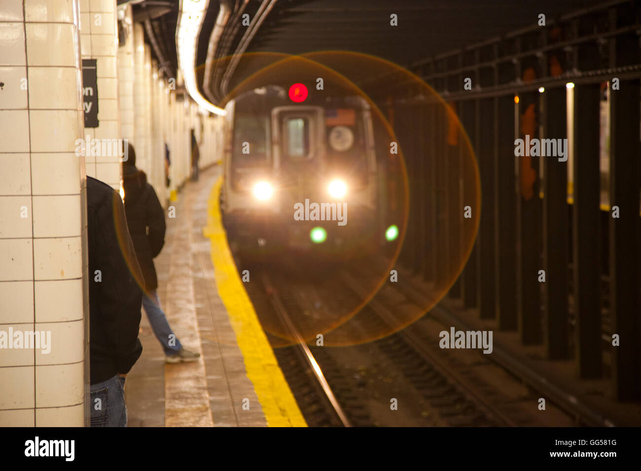 New york subway driver hi-res stock photography and images - Alamy